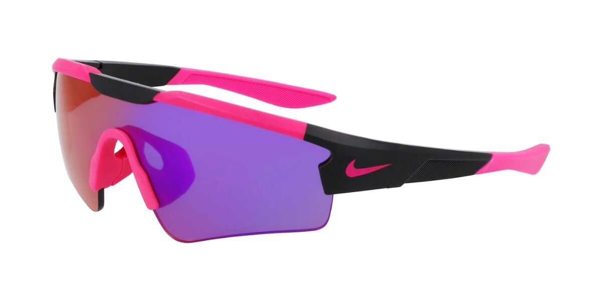 Nike CLOAK EV24005 Kids 011 Sunglasses Matte Black/Pink | VisionDirect ...