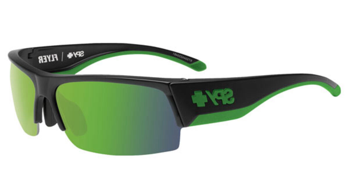Spy FLYER GREEN - HAPPY BRONZE W/GREEN SPECTRA Sunglasses Green ...