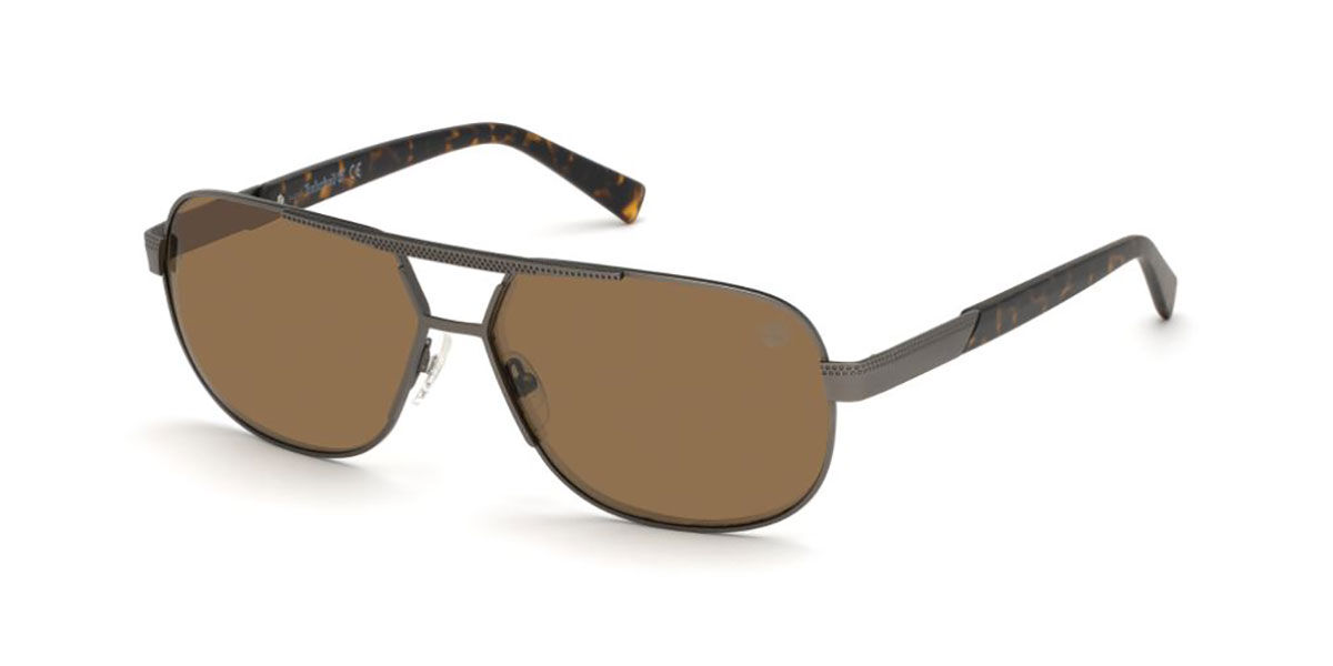Timberland Tb9213 Polarized 09h Sunglasses Matte Grey Visiondirect