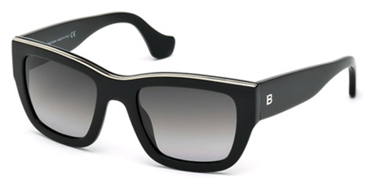 Balenciaga BA0059 01B Sunglasses Black | VisionDirect Australia