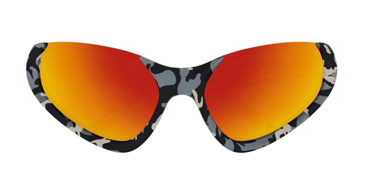 Balenciaga BB0202S 004 Sunglasses Grey | SmartBuyGlasses UK