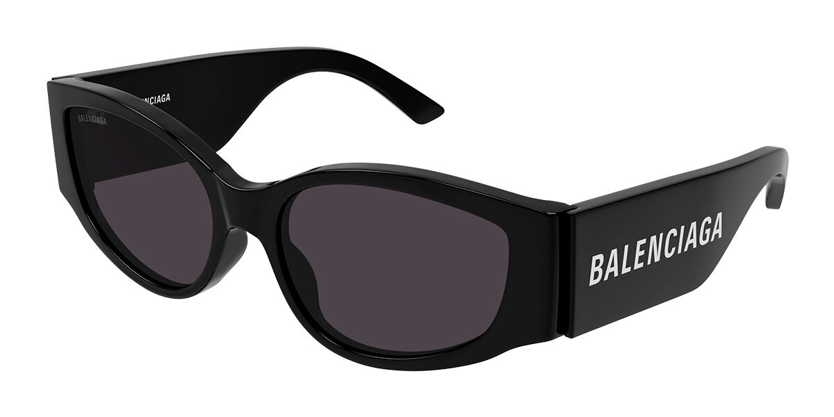 Balenciaga BB0258S Asian Fit 007 Sunglasses in Black | SmartBuyGlasses USA
