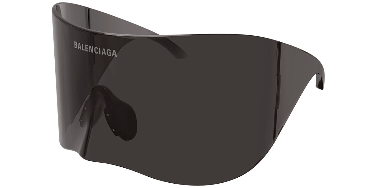 Balenciaga BB0288S 001 Sonnenbrille Transparent Grey | SmartBuyGlasses