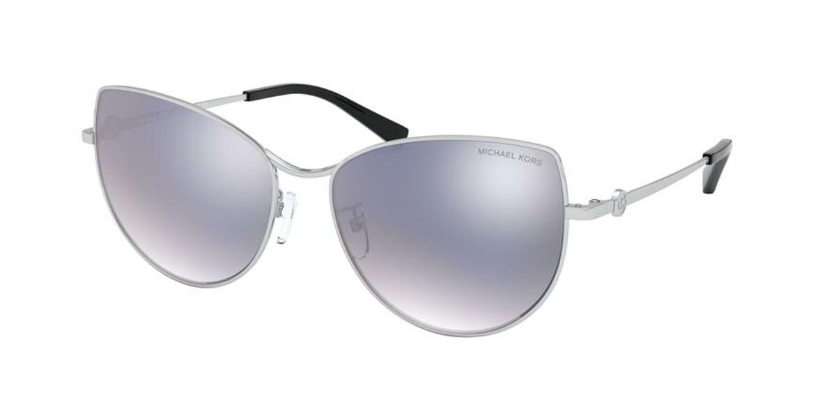 Michael Kors MK1062 LA PAZ 1001V6 Sunglasses Silver | VisionDirect ...