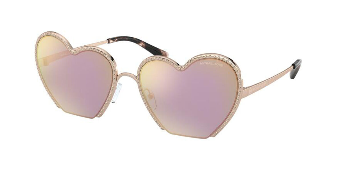 Michael Kors MK1068 HEART BREAKER 11084Z Sunglasses in Rose Gold ...