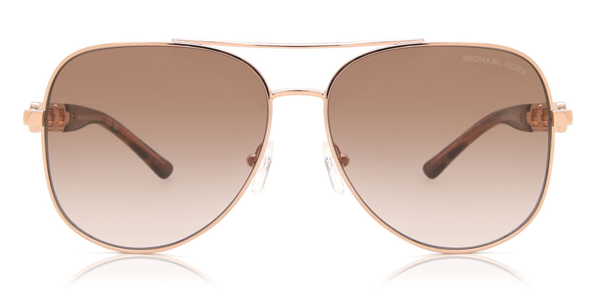 Michael Kors MK1121 CHIANTI 110813 Sunglasses in Rose Gold ...