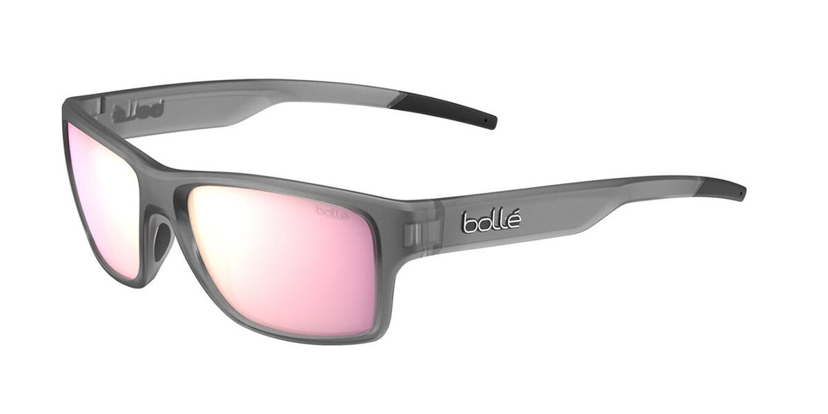 Bolle Status Polarized BS043004 Sunglasses Frosted Grey | VisionDirect ...