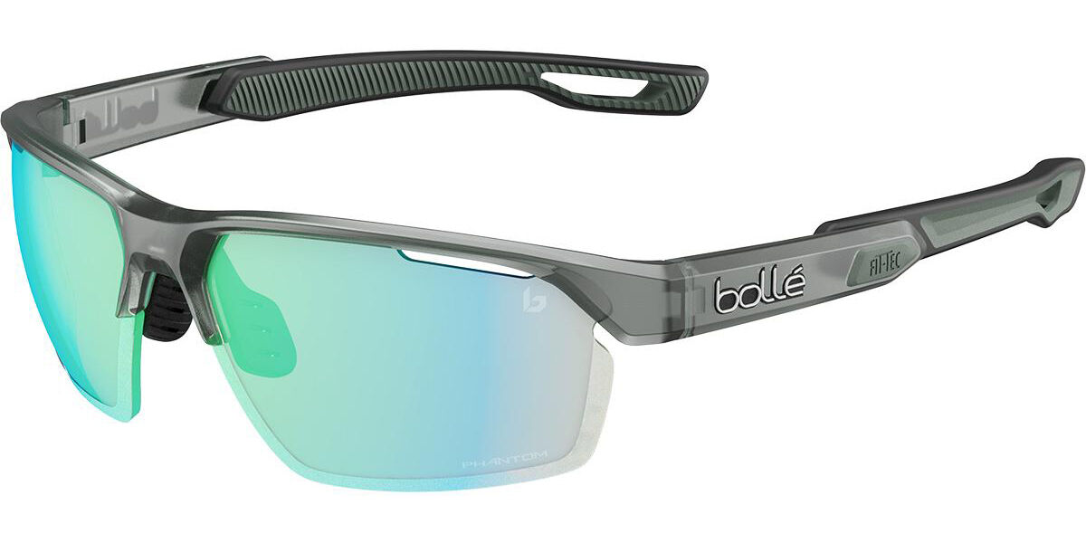 Bolle VICTUS PRO BS058002 Sunglasses in Frost Black | SmartBuyGlasses USA