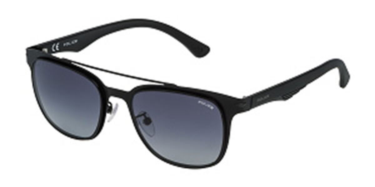 Police SPL356 BLACKBIRD LIGHT 1 Polarized S08P Sunglasses in Black ...