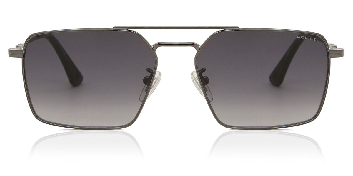 Police SPLL07 ORIGINS LITE 15 0568 Sunglasses in Shiny Gunmetal | SmartBuyGlasses USA