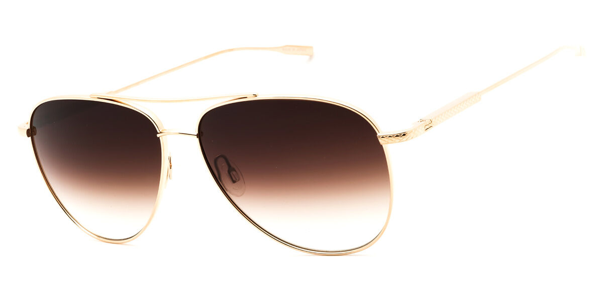 Barton Perreira BP40027U Trask 30E Pilot Shiny Endura Gold Sunglasses ...
