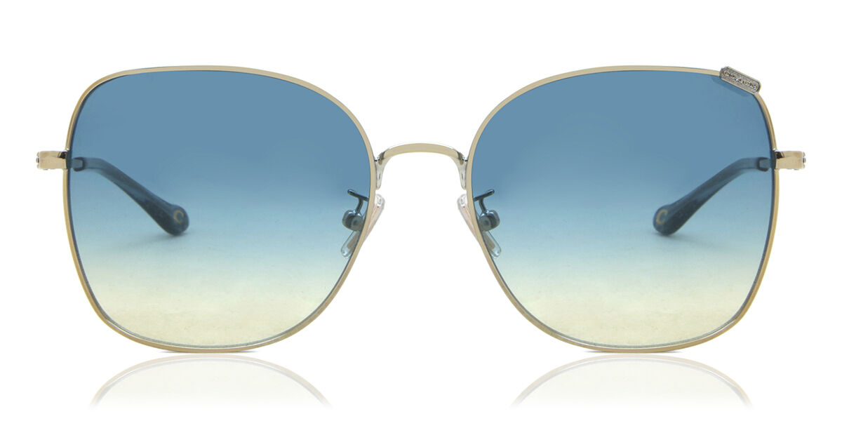 Coach HC7133 C7997 900579 Sunglasses Gold | VisionDirect Australia