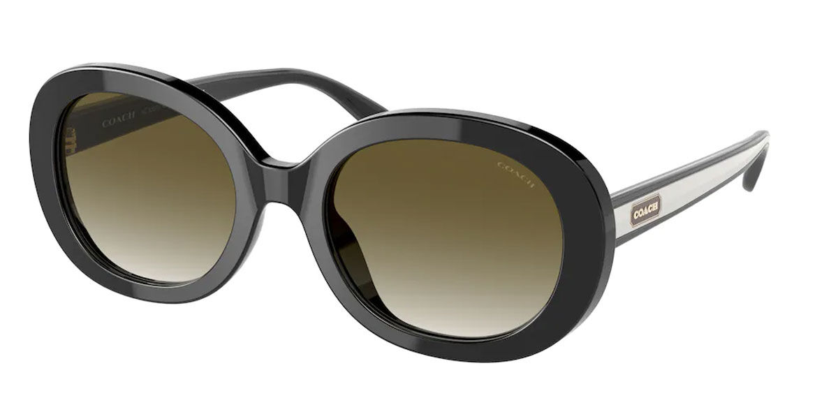 Coach HC8337U 50027Z Sunglasses Black | VisionDirect Australia