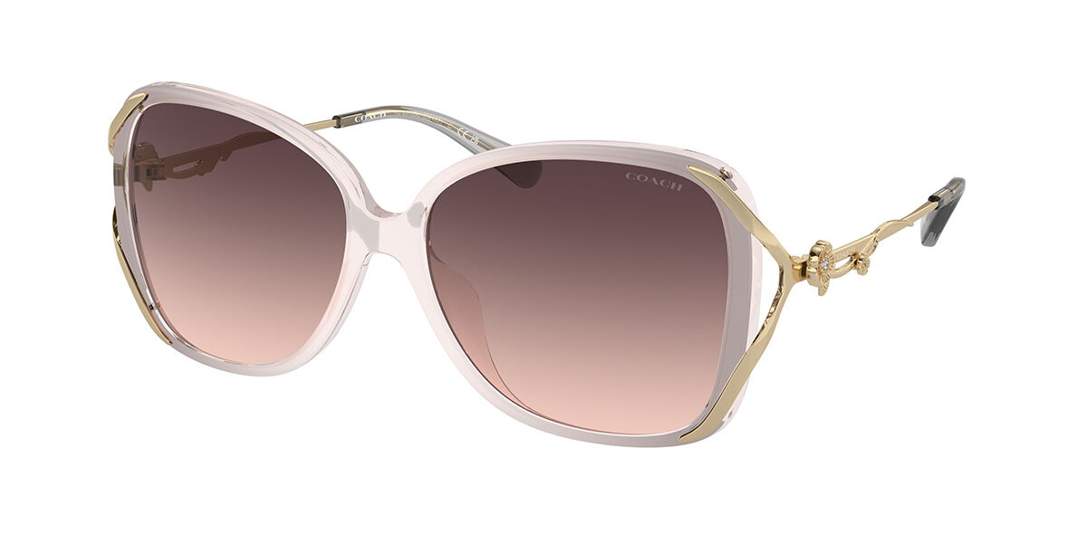 Coach HC8372BU CK482 5770U8 Papillon Transparent Gradient Grey Pink ...