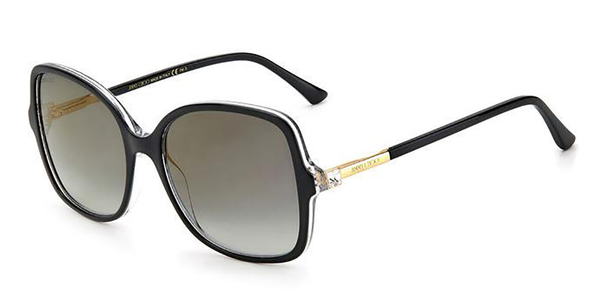 Jimmy Choo Judy/S 807/FQ Sunglasses in Black | SmartBuyGlasses USA
