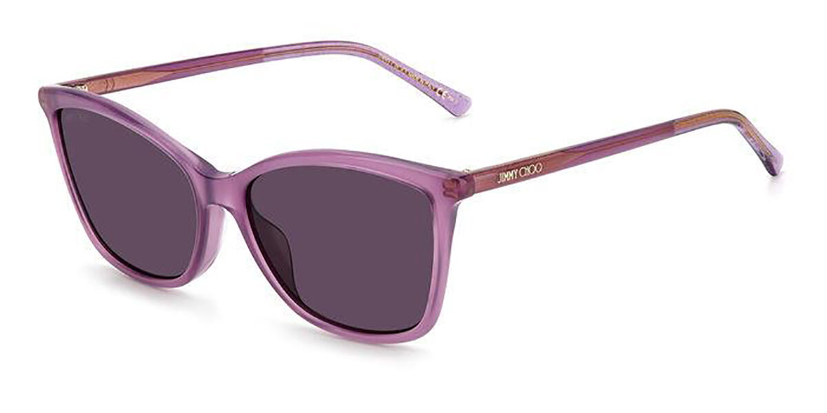 Jimmy Choo Ba/G/S B3V/UR Sonnenbrille Transparent Violet | SmartBuyGlasses