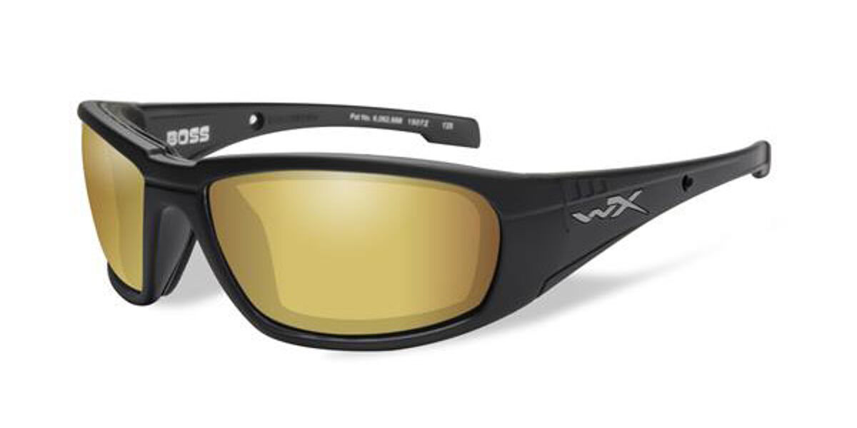 Wiley X Boss Polarized CCBOS04 Sunglasses in Black | SmartBuyGlasses USA