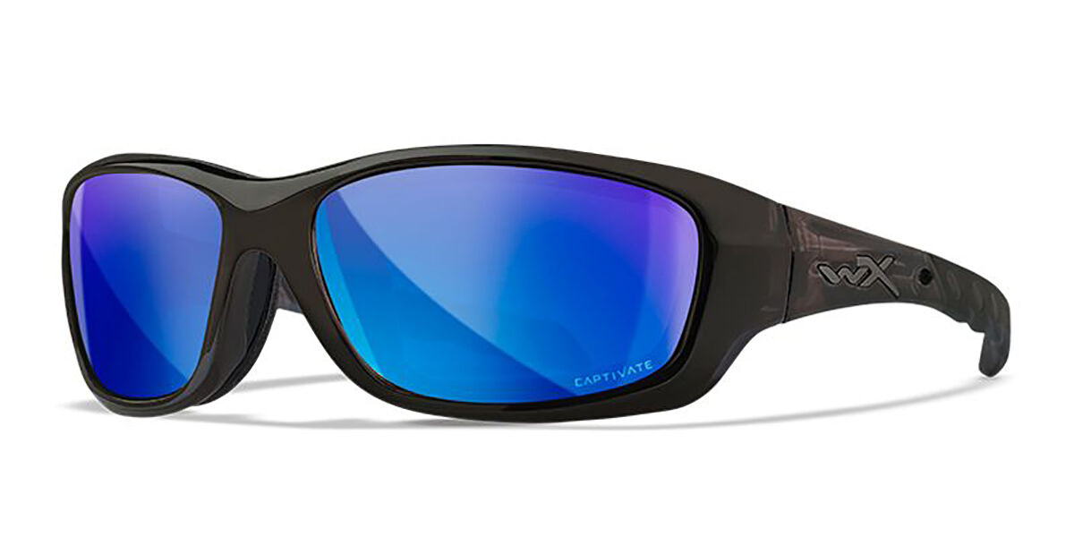 Wiley X Gravity Captivate邃 Polarized Ccgra19 Sunglasses Black