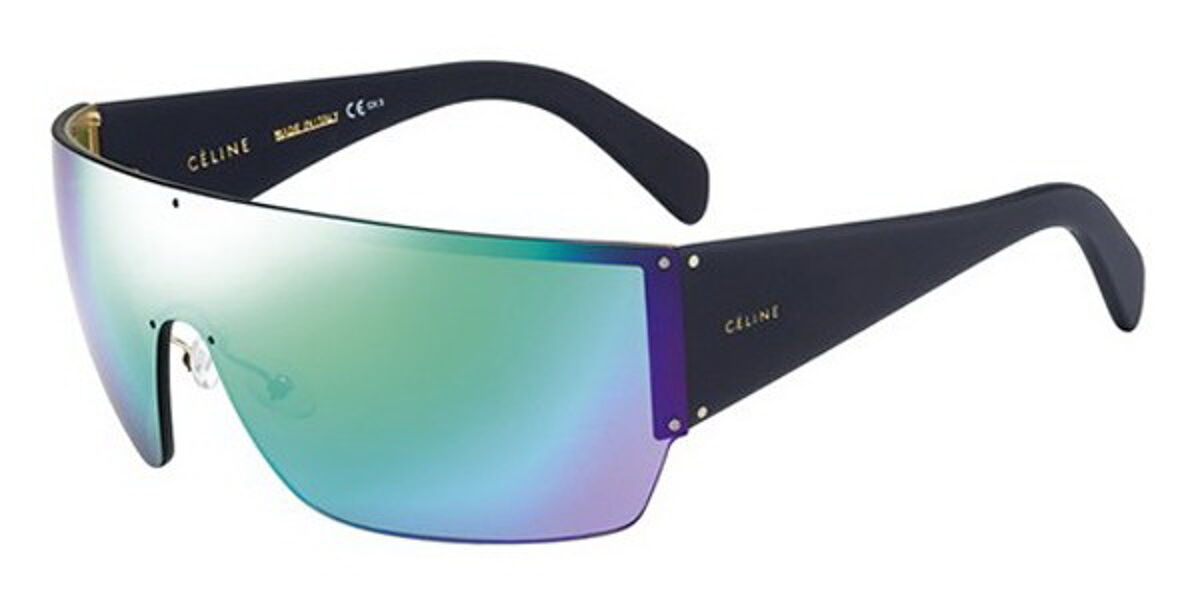 Celine CL41075/S The Mask LKS/MC Sunglasses Blue | VisionDirect Australia