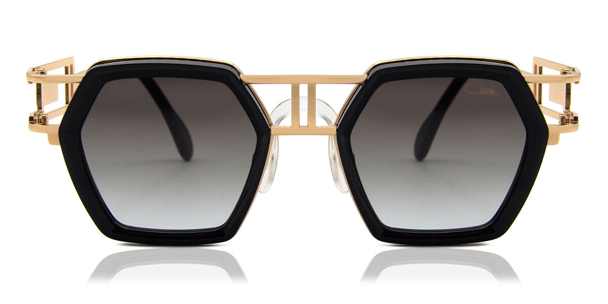 Cazal 677 001 Sunglasses Black | VisionDirect Australia