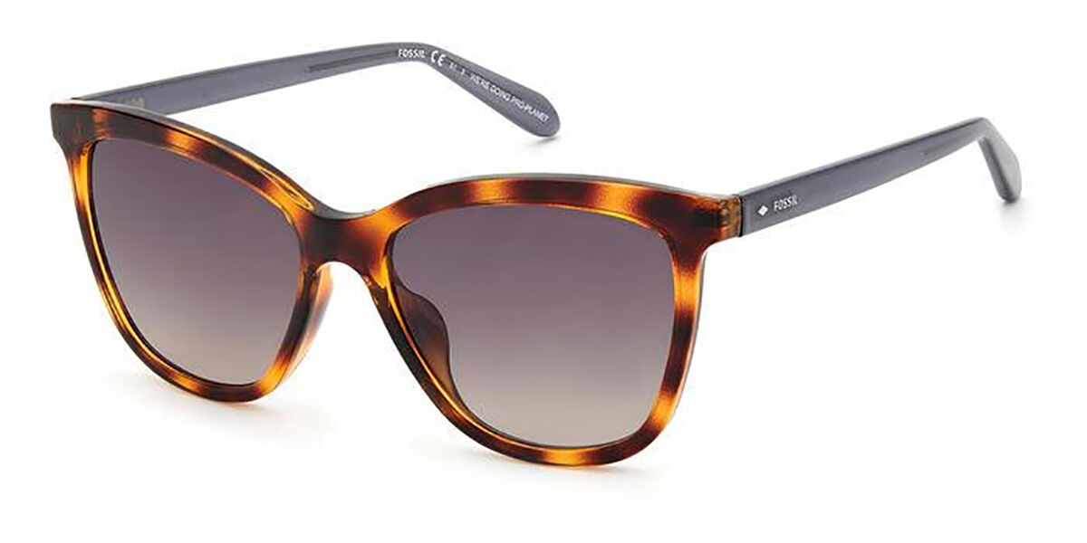 Fossil FOS 2115/G/S Asian Fit 086/3X Cuadrado Carey gafas de sol ...