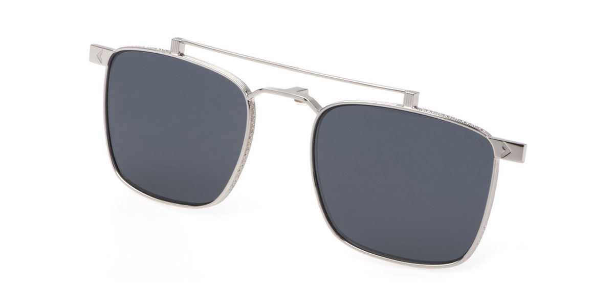 Lozza AGL4297 Clip-On Only 0579 Sunglasses in Silver | SmartBuyGlasses USA