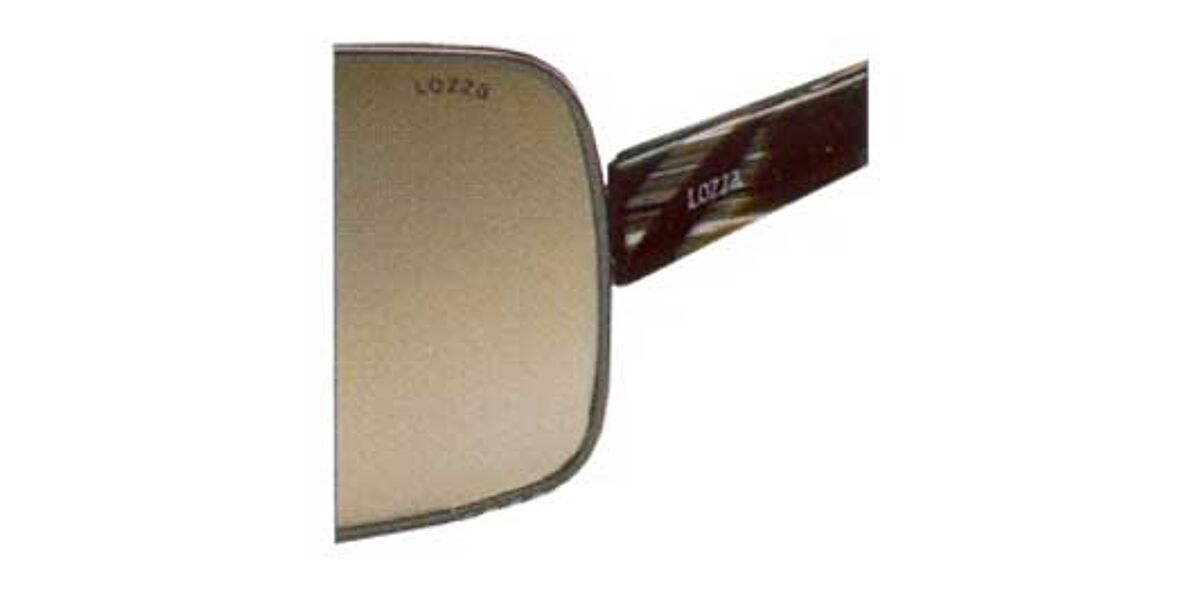 Lozza SL1489 568X Single Lens Grey Sunglasses | SmartBuyGlasses US