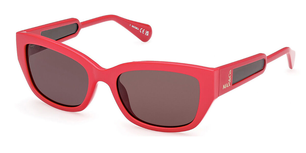 Max & Co. MO0086 66A Sunglasses in Red | SmartBuyGlasses USA
