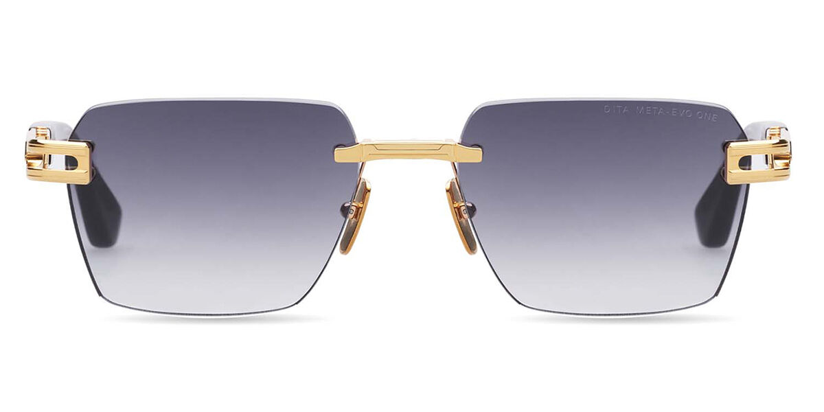 Dita Meta-Evo One DTS147-A-01 Sunglasses Yellow Gold | VisionDirect ...