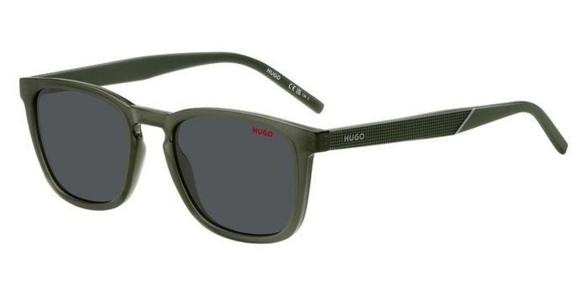 HUGO HG 1306/S 1ED/IR Sunglasses in Frosted Dark Green ...