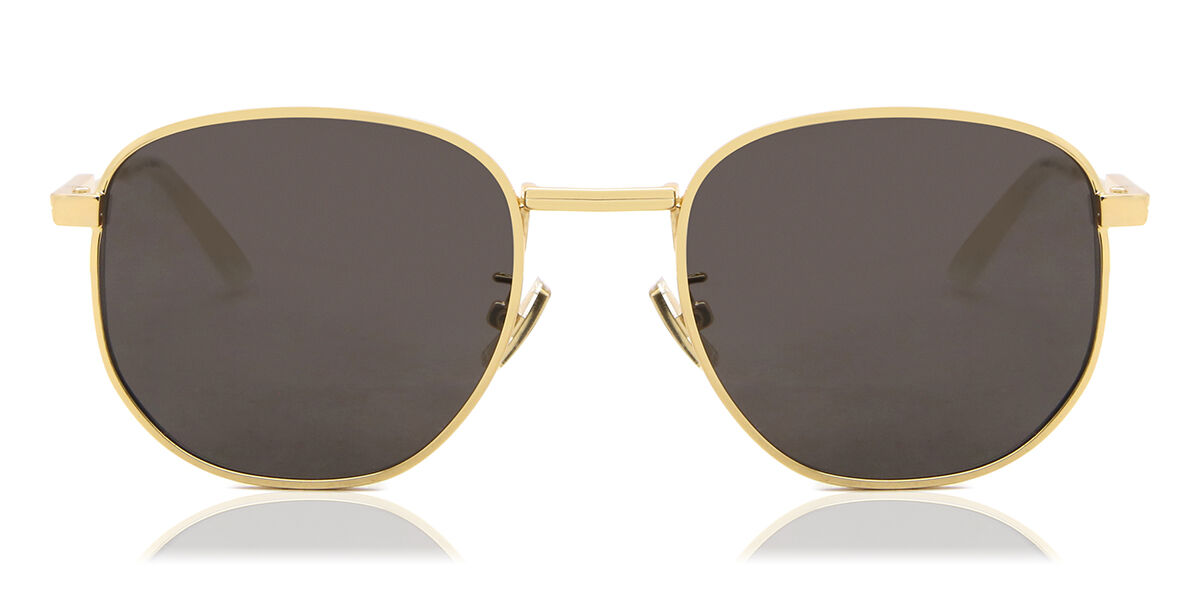 Lentes de Sol Bottega Veneta BV1160SA Asian Fit 004 Dorado ...