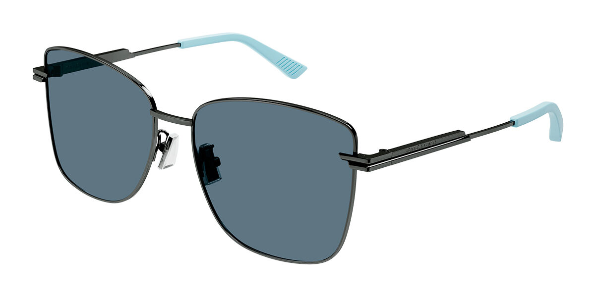 Bottega Veneta BV1237S 004 Sunglasses in Gunmetal Grey ...
