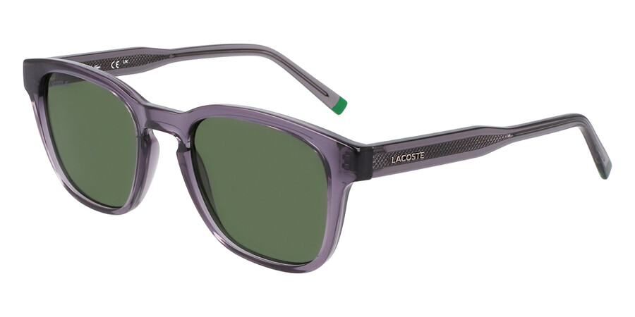 Lunettes de Soleil Lacoste L6026S N 035 Gris Transparent | EasyLunettes
