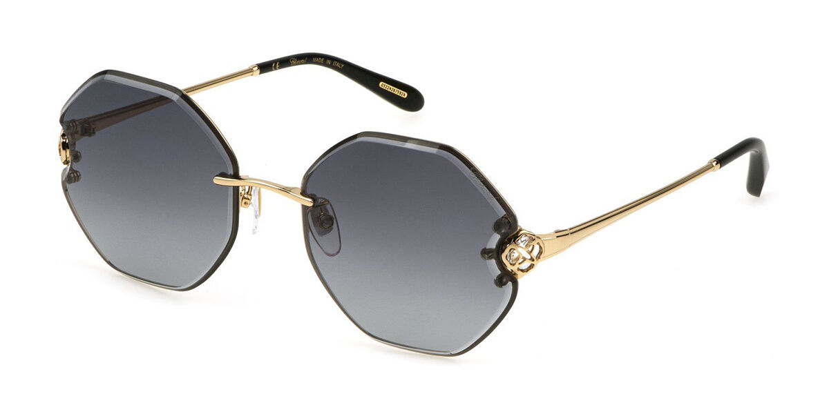 Chopard SCHF85S 0300 Sunglasses in Shiny Rose Gold | SmartBuyGlasses USA