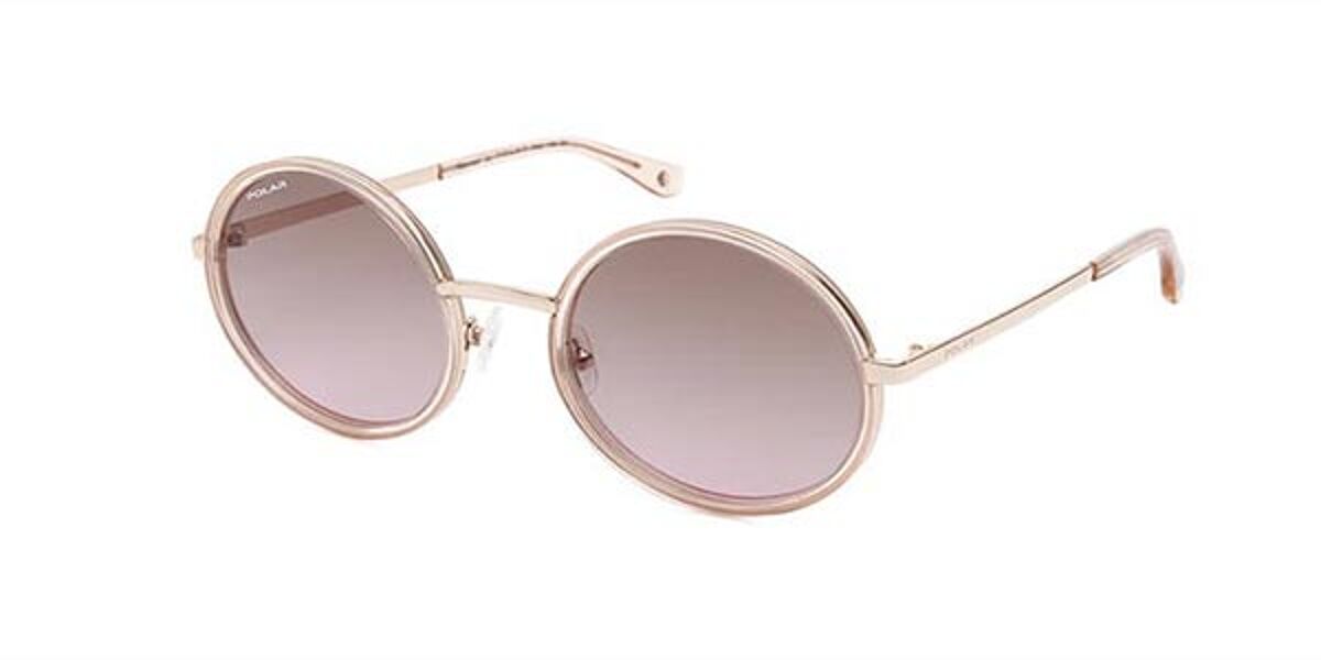 Polar PL NICOLE Polarized 8 Sunglasses in Gold | SmartBuyGlasses USA