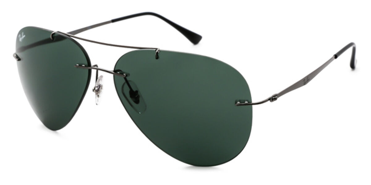 Ray-Ban Tech RB8055 Aviator Light Ray 004/71 Sunglasses in Grey ...