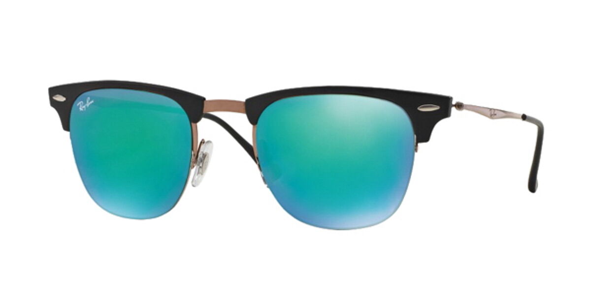 Ray-Ban Tech RB8056 Clubmaster Light Ray 176/3R Sunglasses in Brown ...