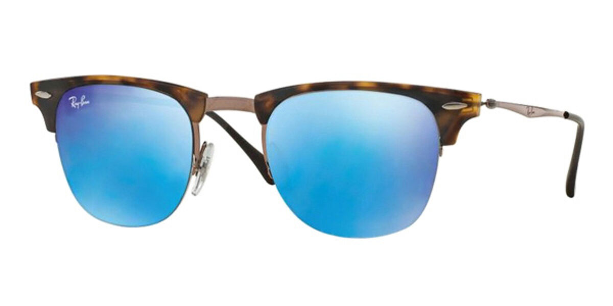 Ray-Ban Tech RB8056 Clubmaster Light Ray 175/55 Sunglasses Brown ...