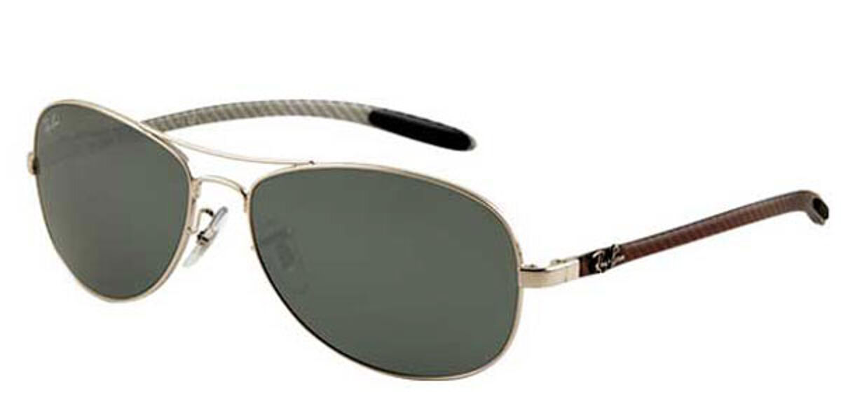 Ray-Ban Tech RB8301 Carbon Fibre 003/40 Sunglasses in Silver ...