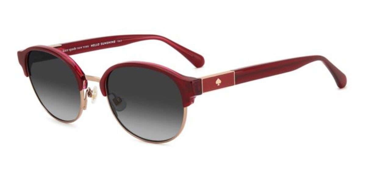 Lentes de Sol Kate Spade KS Jonae 2/F/S Asian Fit C9A/9O Opaque Red On ...