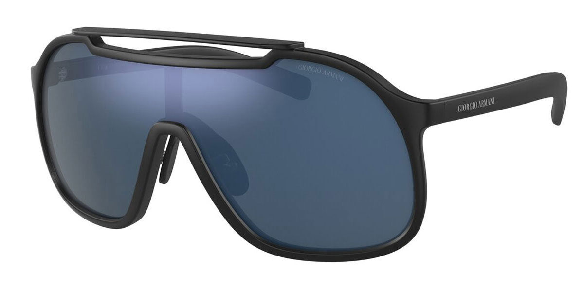Giorgio Armani AR8151 504255 Sunglasses in Rubber Black ...