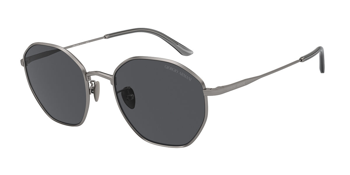 Giorgio Armani AR6150 300387 Sunglasses in Matte Gunmetal ...