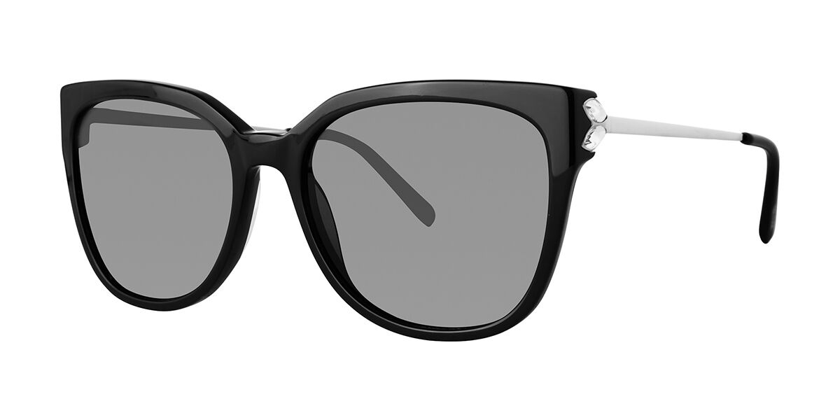Vera Wang Camille Black Sunglasses In Black Smartbuyglasses Usa