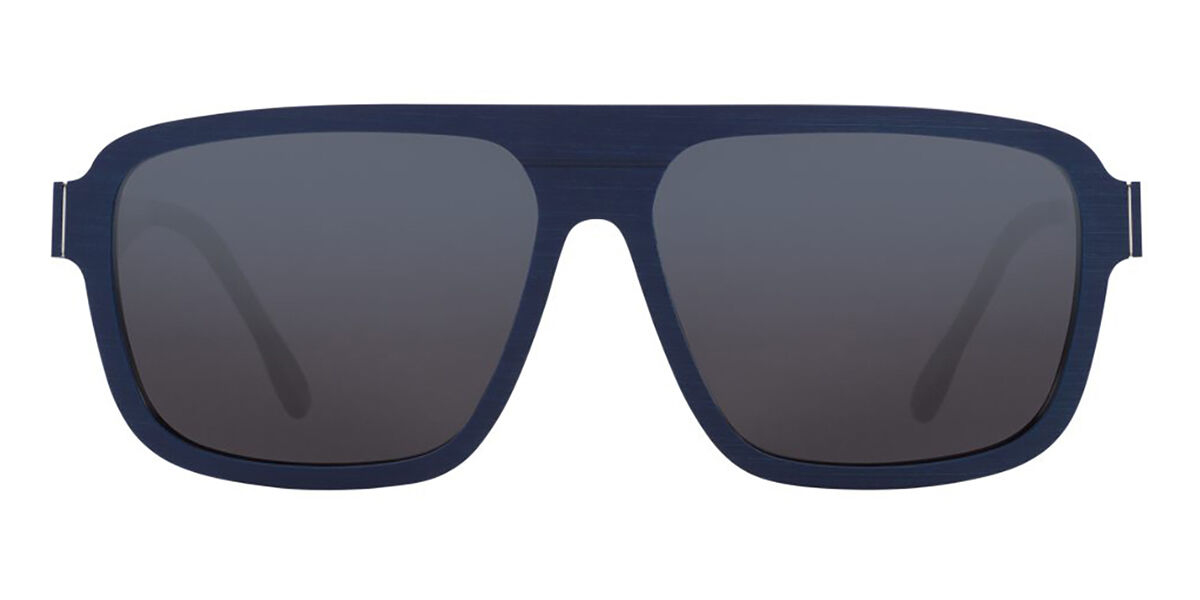 Ic! Berlin IC0005 Egon True-Blue-Rough Sunglasses Rough True Blue ...