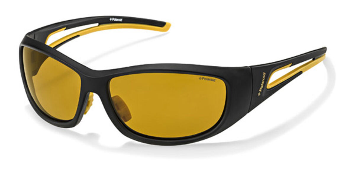 Polaroid P7405 Polarized 71C/MU Sunglasses Black | VisionDirect Australia