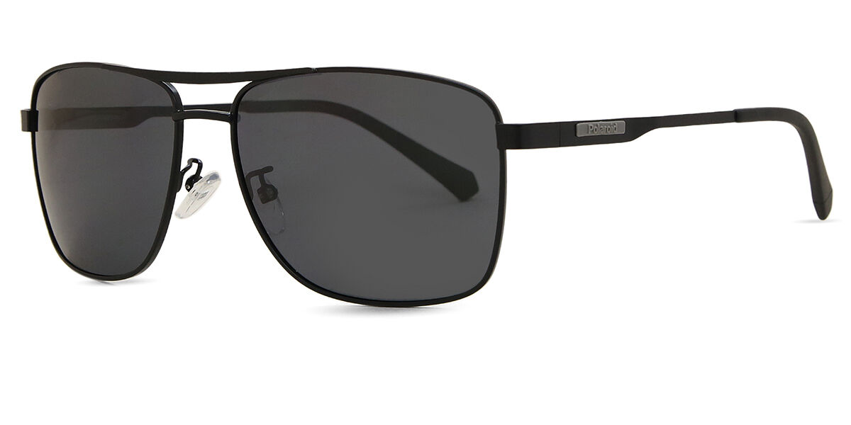 Polaroid PLD 2136/G/S/X Asian Fit 003/M9 Pilot Matte Black Sunglasses ...