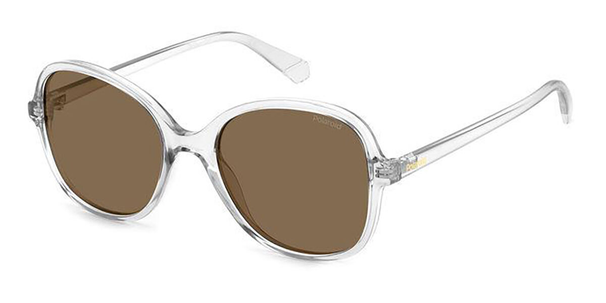 Polaroid PLD 4136/S KB7/SP Sunglasses Transparent Grey | VisionDirect Australia