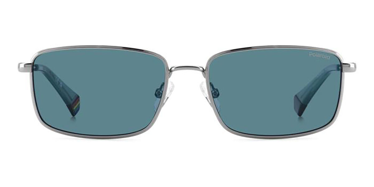 Polaroid PLD 6227/S/X Polarized 6LB/C3 Sunglasses Ruthenium Silver ...