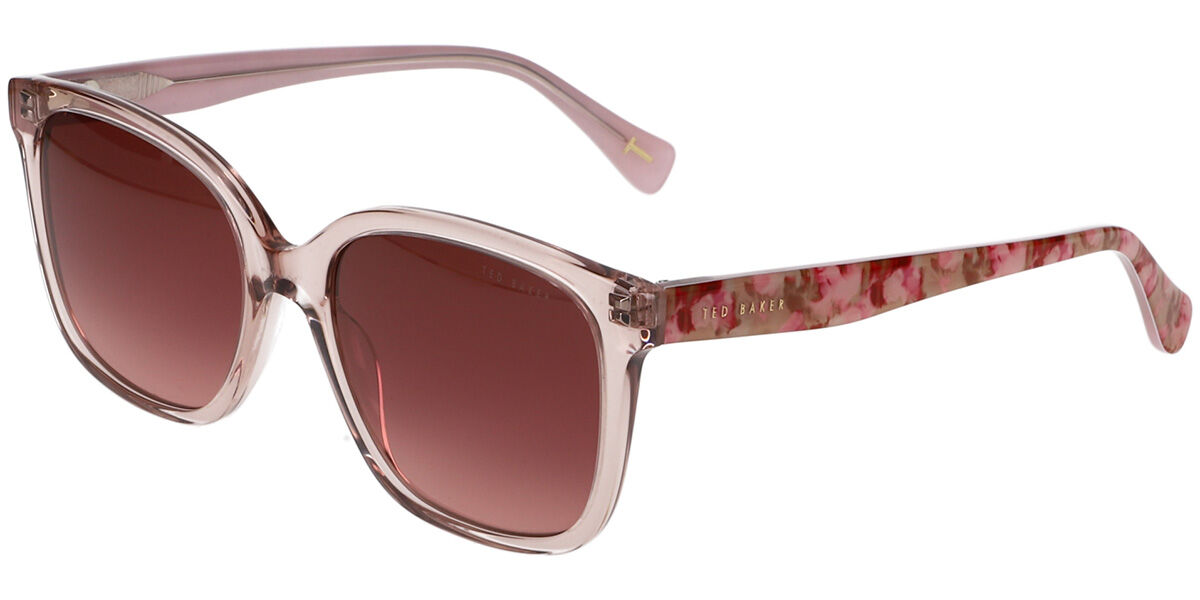 Ted Baker TB1739 192 Sunglasses in Transparent Pink | SmartBuyGlasses USA