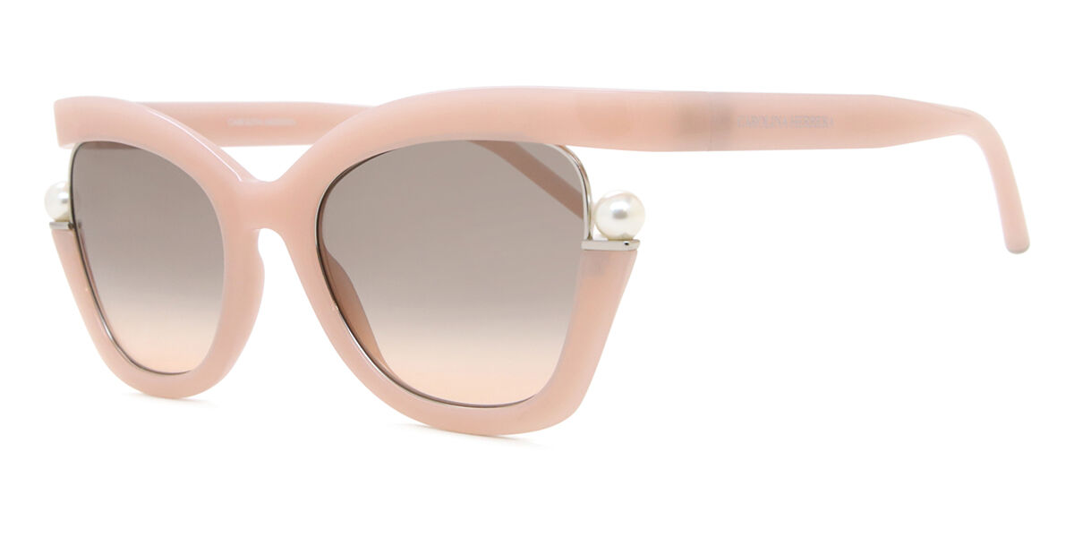 CH 0002/S gafas de sol Transparent Nude Pink | LentesWorld México